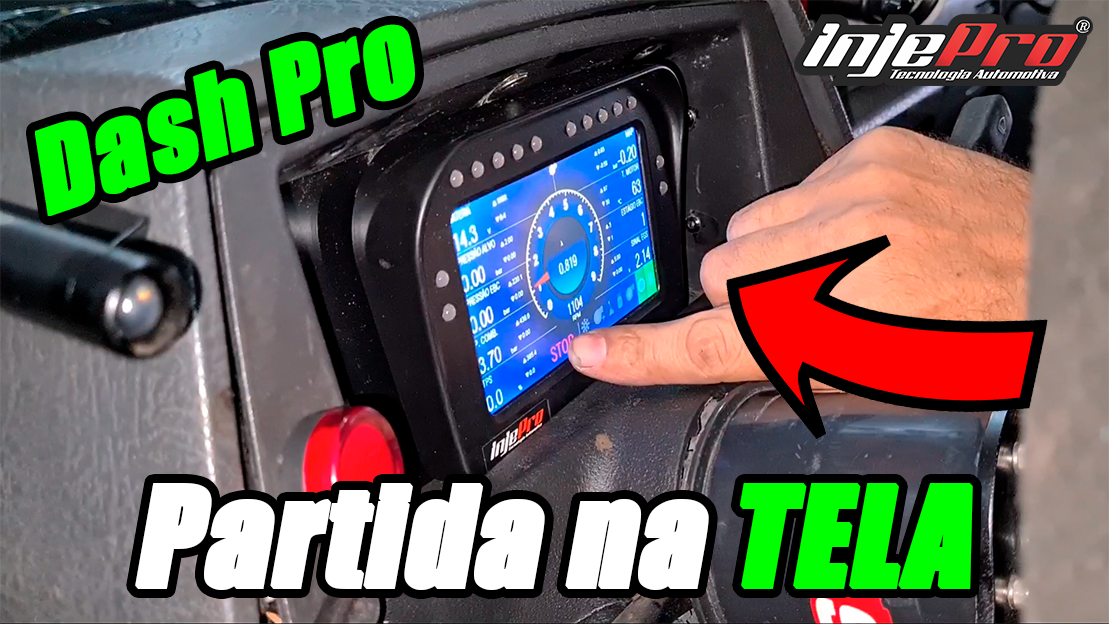 INJEPRO - Tecnologia Automotiva | Partida na Tela do Dash Pro - INJEPRO